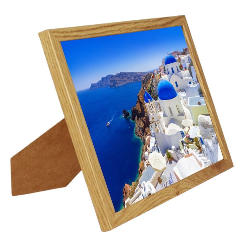 Ramka na dyplom BD art Basic 21x30 A4 dębowa MDF plexiglas brązowa 1 ...