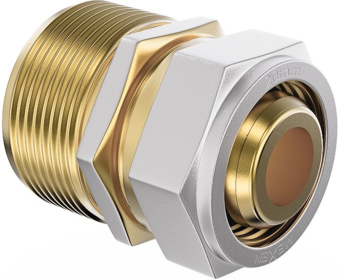 Redukcja skręcana Mexen PEX-S mosiądz 20 mm x 1/2" GZ 1 szt. | Majsterkowanie w Castoramie