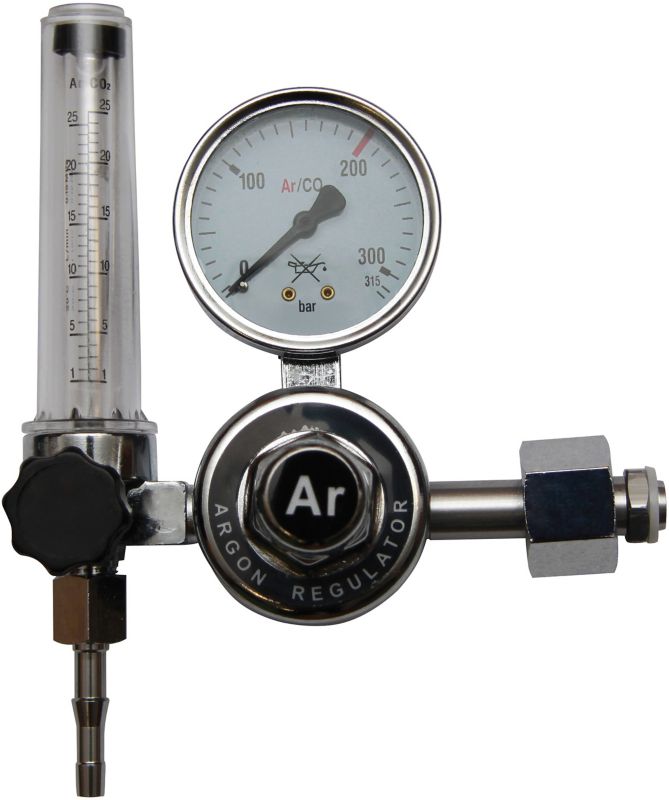 Reduktor do argon/CO2 Most z rotametrem