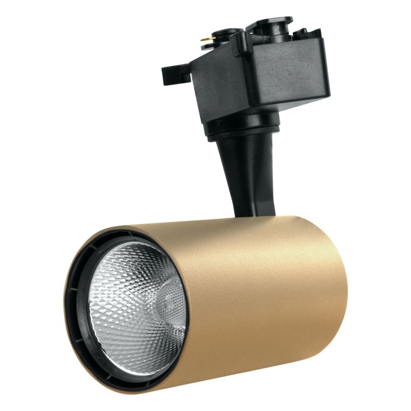 Reflektor szynowy LED DPM X-Line 10 W 886 lm złoty | Majsterkowanie w ...