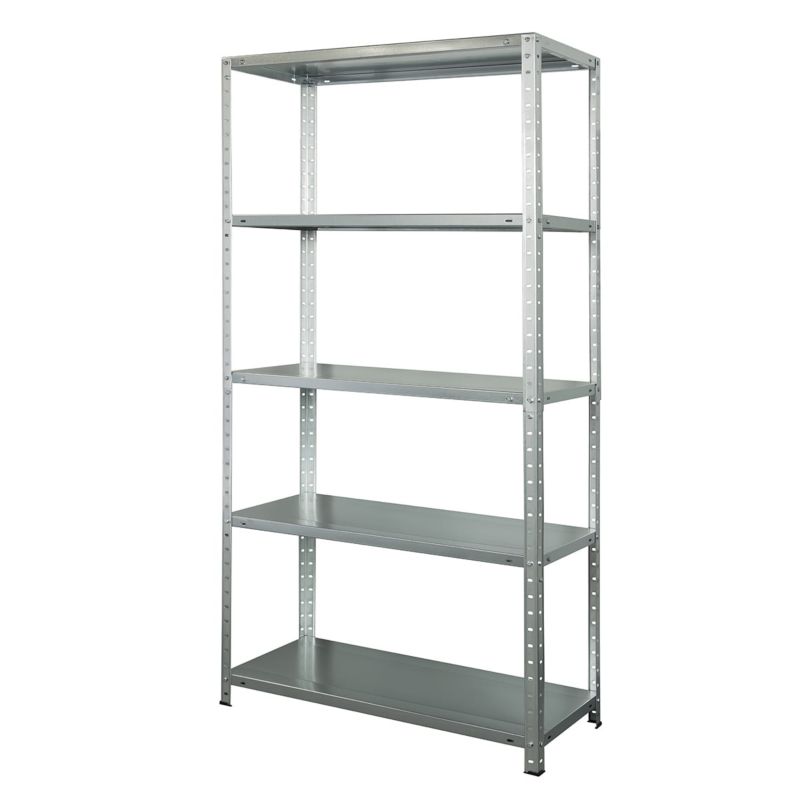 Regał metalowy skręcany BR1-ECO 185x100x40 70kg ocynk Metalkas 1 szt.