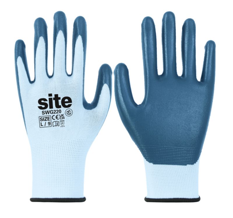 Rękawice Site Nitrylowe SWG220 M