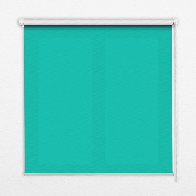 Roleta Z Nadrukiem Tulup 150x180 cm Turkusowy Montaż do ściany/sufitu 1 ...