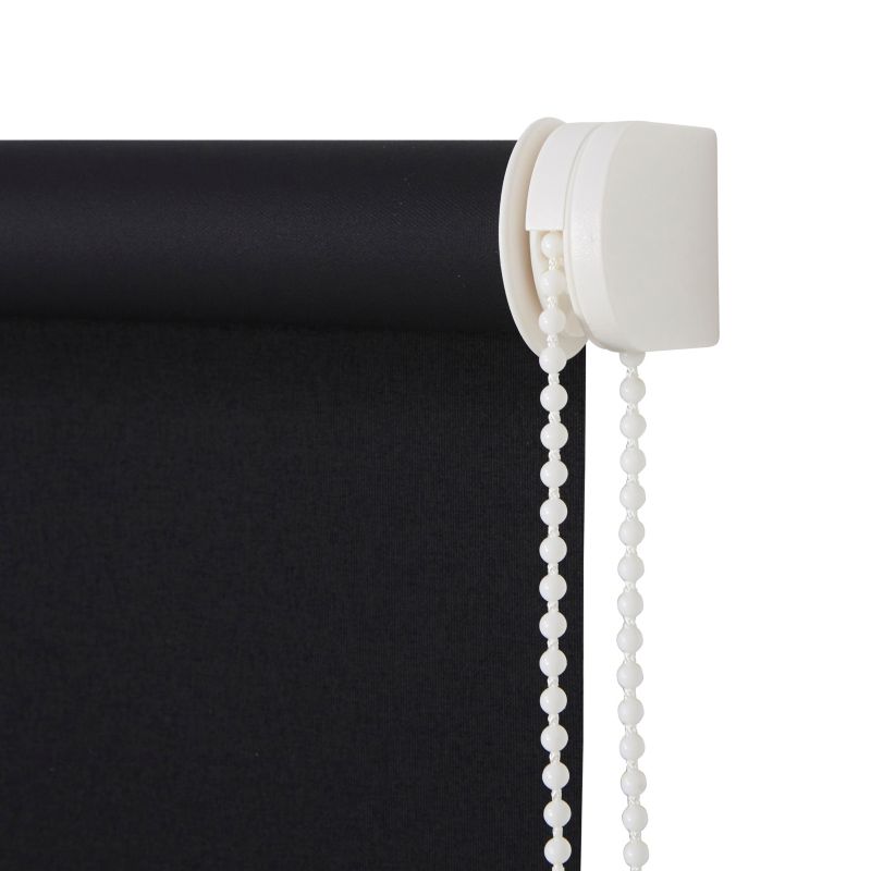 Roleta zaciemniająca Colours Boreas 72 x 240 cm czarna