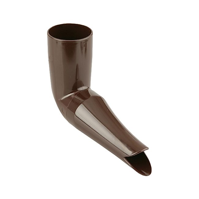 Rzygacz rynnowy Marley średnica 5,3 cm brązowy