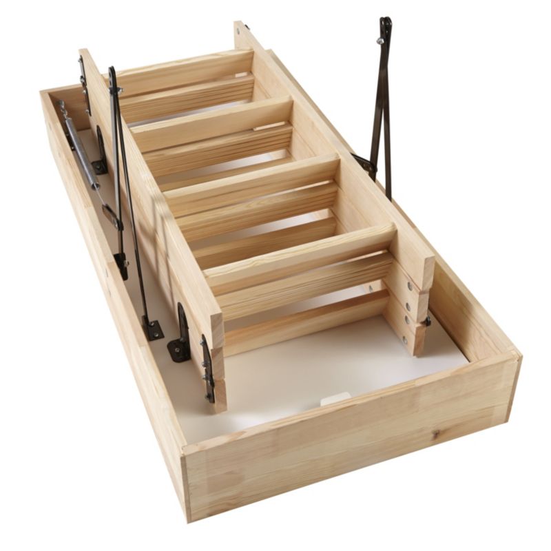 Schody strychowe Mac Allister LL2T 120 x 70 cm gr. 56 mm