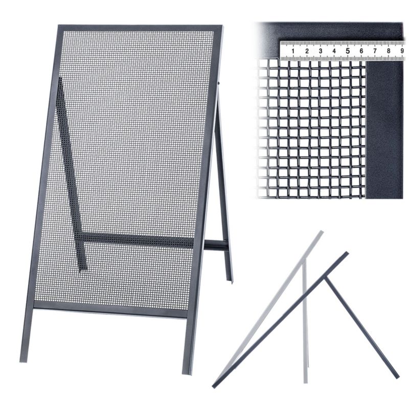 Sito KADAX Budowlane Do Piachu Piasku Ziemi murarskie 120x60cm Żwiru Oczko 6mm 1szt ...