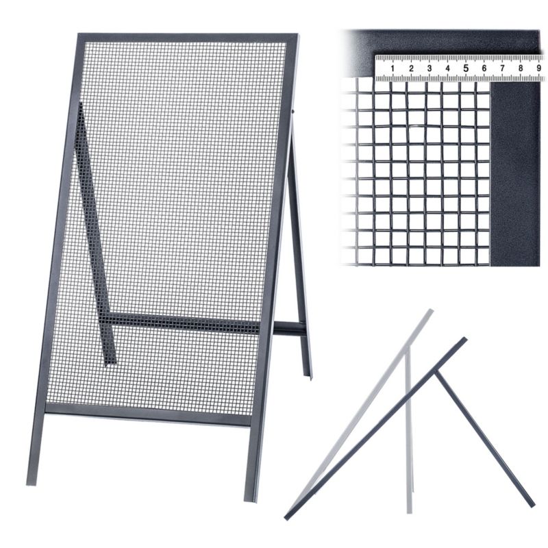 Sito KADAX Budowlane Do Piachu Piasku Ziemi murarskie 120x60cm Żwiru Oczko 8mm 1szt ...