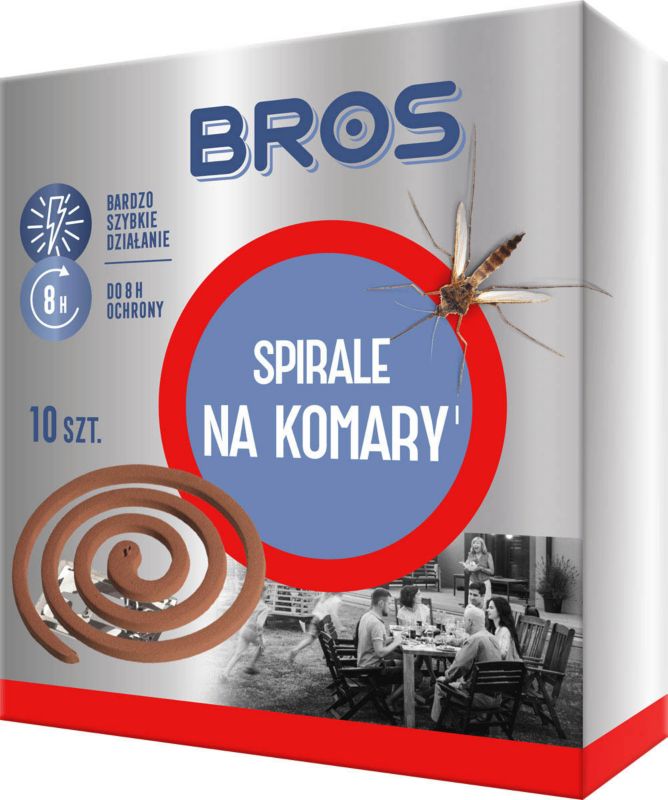 Spirale na komary Bros 10 szt | Majsterkowanie w Castoramie