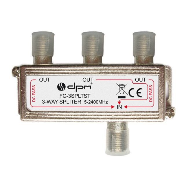 Splitter DPM Solid TV-SAT 1 wejście i 3 wyjścia | Majsterkowanie w ...