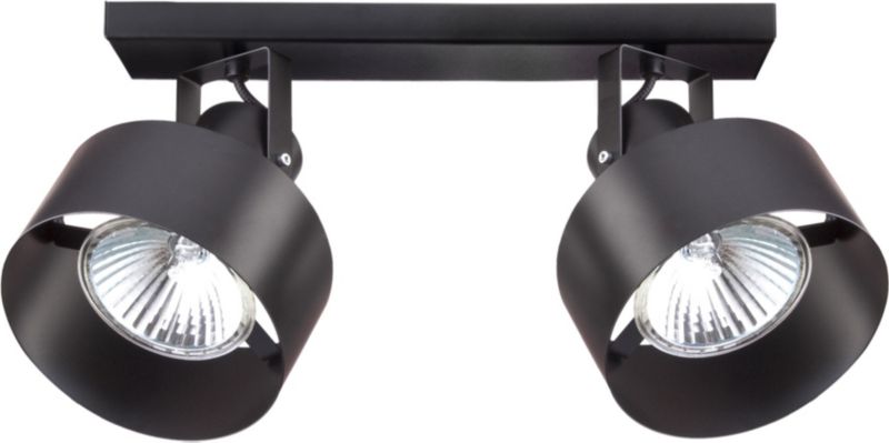Spot Sigma Lighting Rif Plus czarny 2 x E27 x IP20 wym: 21 x 42 x 15 cm ...