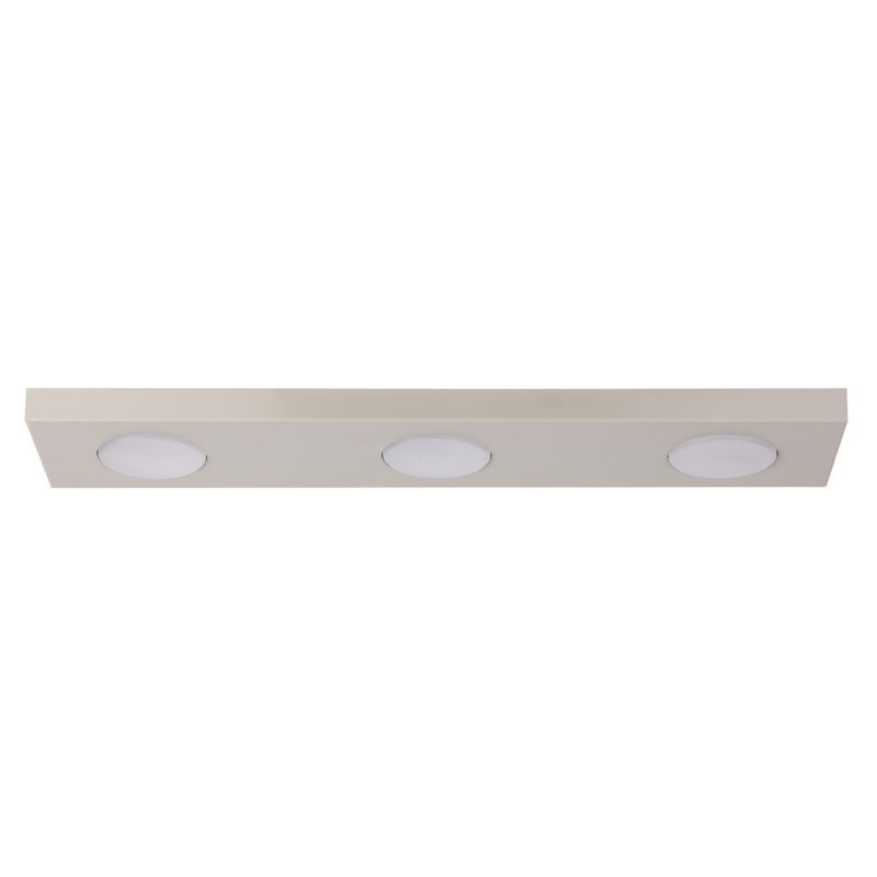 Spot sufitowy Sigma Lighting Hero szary beż 3 x GX53 x IP20 wym: 3 x 55 ...