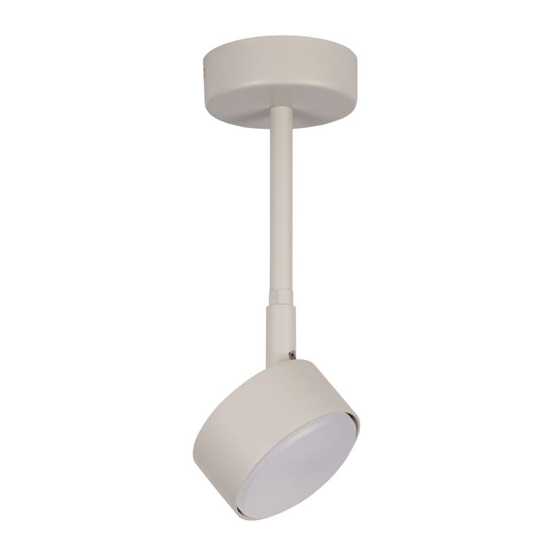 Spot sufitowy Sigma Lighting Nemo szary beż 1 x GX53 x IP20 wym: 24 x 8 ...
