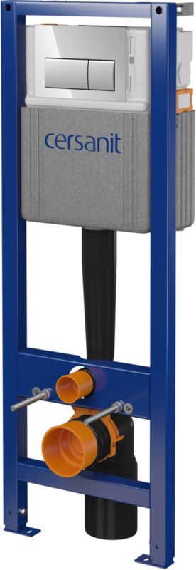 Stelaż podtynkowy Cersanit przycisk chrom