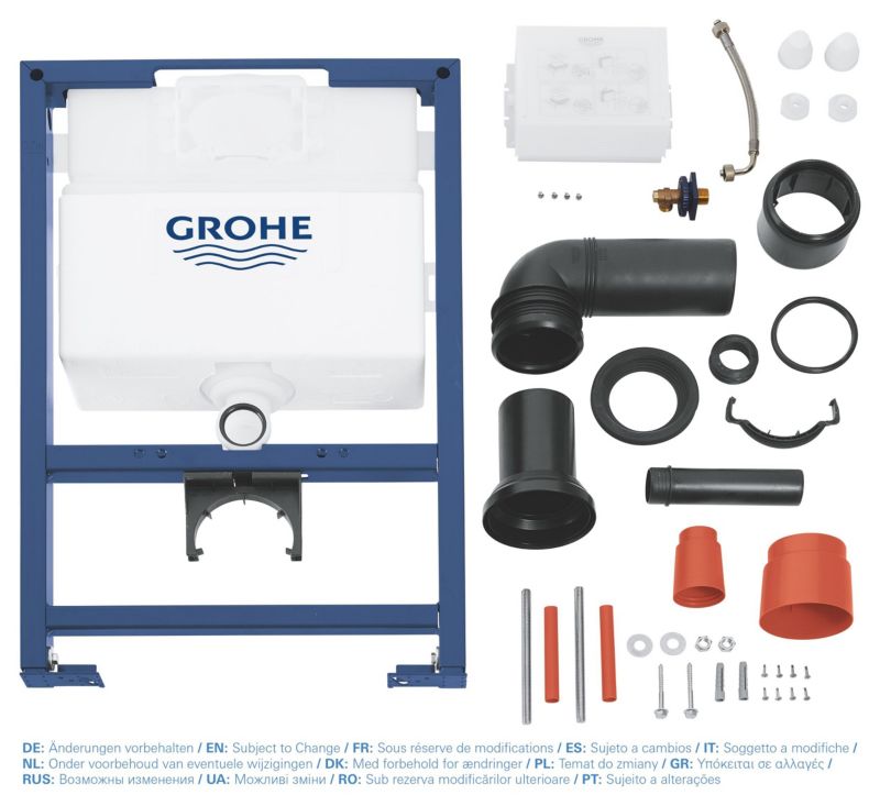 Stelaż podtynkowy niski Grohe Solido 82 cm