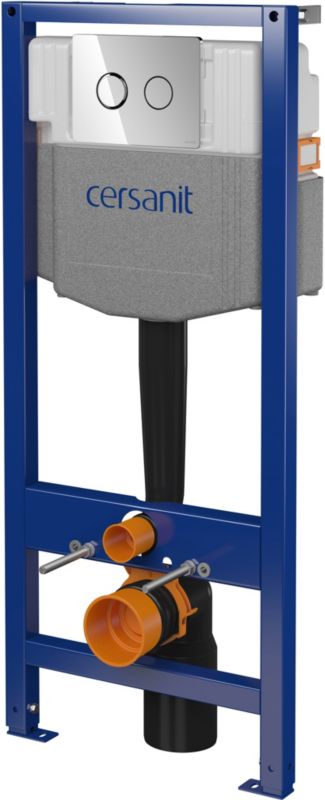 Stelaż podtynkowy WC Cersanit Enviro przycisk chrom | Majsterkowanie w Castoramie