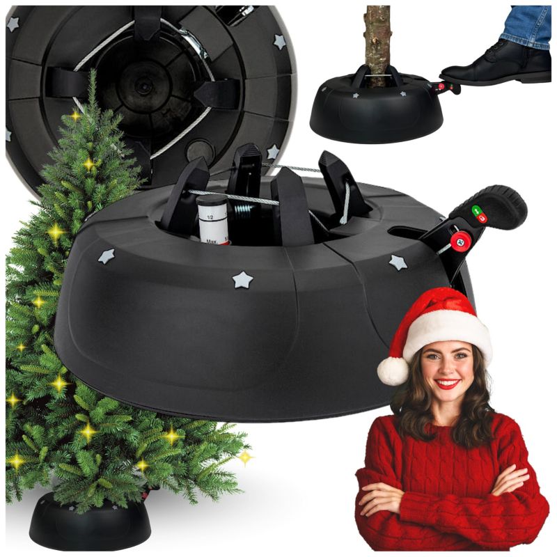 Stojak Choinkowy Podstawka Pod Choinkę Na Drzewko Kamai START 3.0 Antracyt - 1 szt.