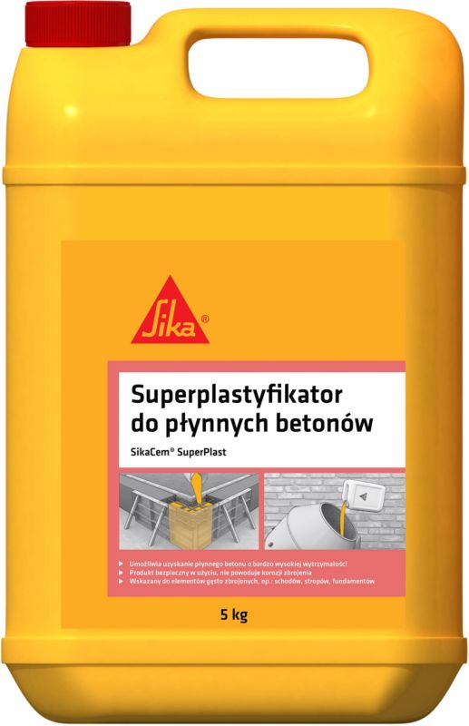 Superplastyfikator do płynnych betonów Sika SikaCem SuperPlast ...