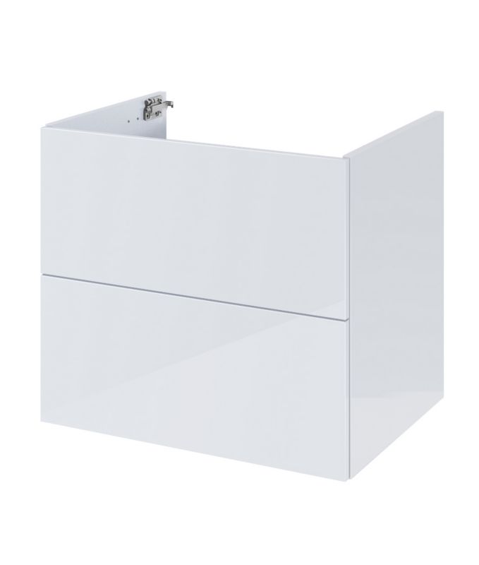 Szafka pod umywalkę Roca Style 60 cm wisząca biały połysk