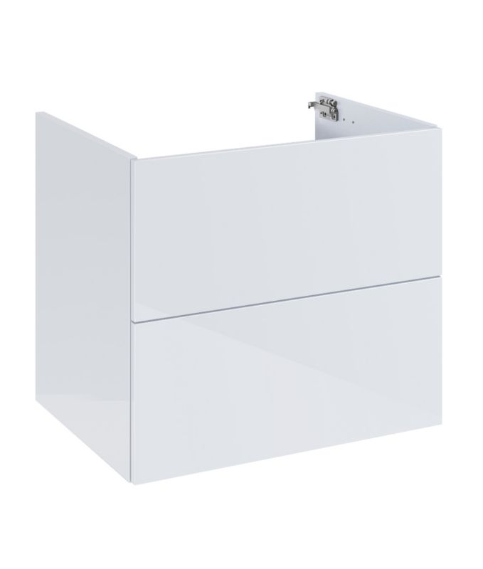 Szafka pod umywalkę Roca Style 60 cm wisząca biały połysk