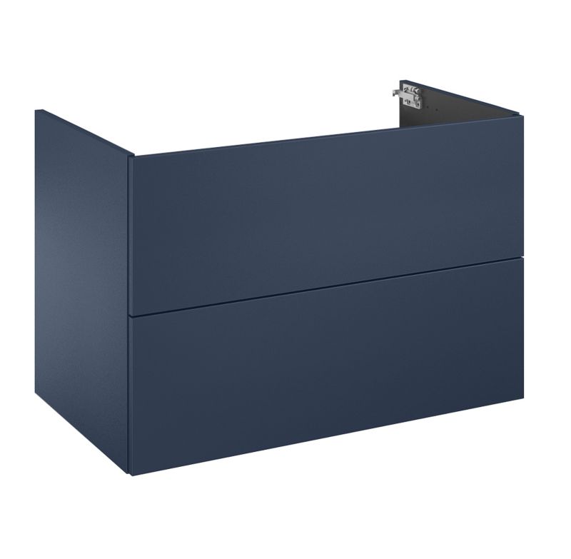 Szafka pod umywalkę Roca Style wisząca 80 cm granat mat ...