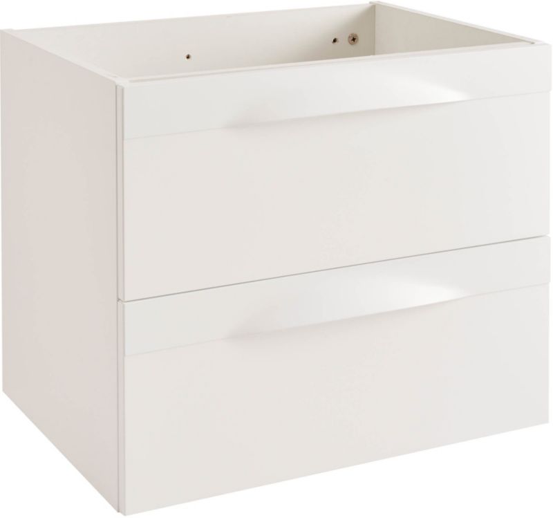 Szafka z umywalką Mirano Falco wisząca 60 cm biała