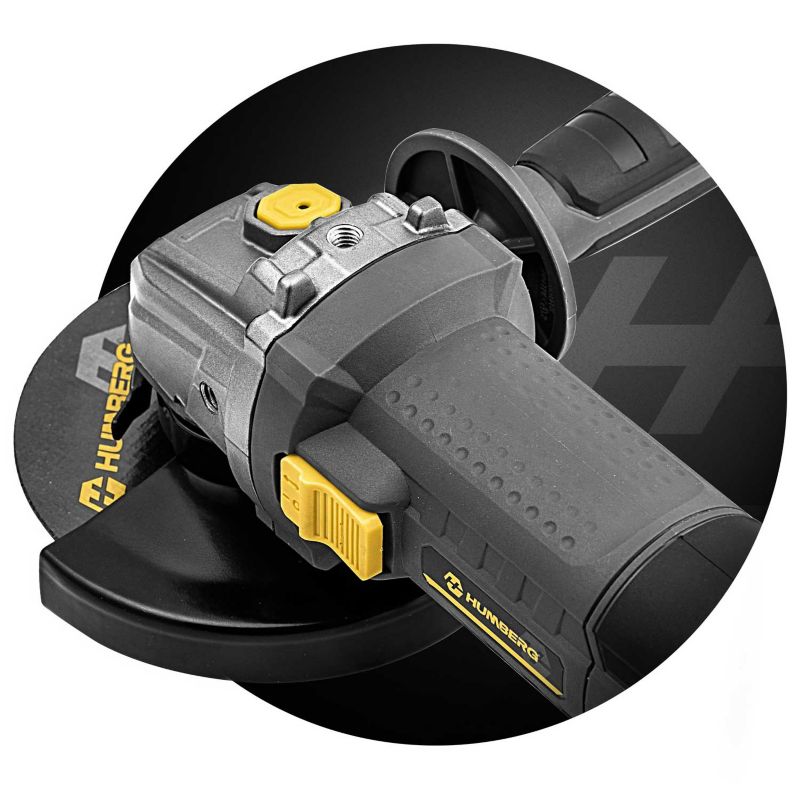 Szlifierka kątowa DIAX Humberg kątówka regulacja obrotów 900W 10 tarcz ...