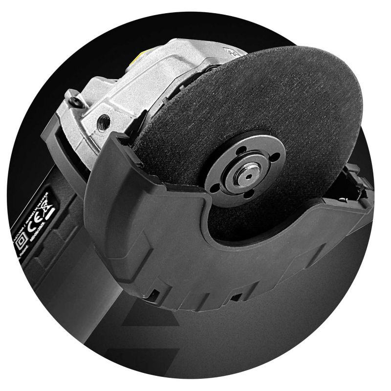 Szlifierka kątowa DIAX Humberg kątówka regulacja obrotów 900W 10 tarcz ...