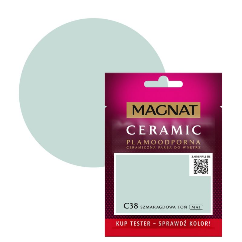 Tester farby Magnat Ceramic C38 szmaragdowa toń 0,03 l | Majsterkowanie ...