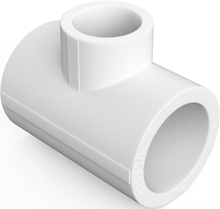 Trójnik redukcyjny Mexen PP-R biały 63 x 25 x 63 1 szt. | Majsterkowanie w Castoramie