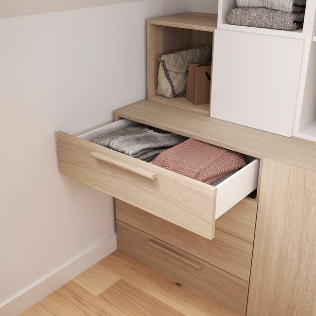 Uchwyt drewniany GoodHome Atomia 29,3 cm dąb 2 szt.