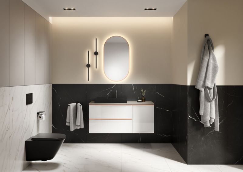 Uchwyt meblowy Roca Style 40 cm różowe złoto 1 szt. | Majsterkowanie w ...