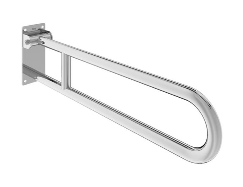 Uchwyt Roca Access Comfort 80 cm Składany, Stal Nierdzewna, Max ...