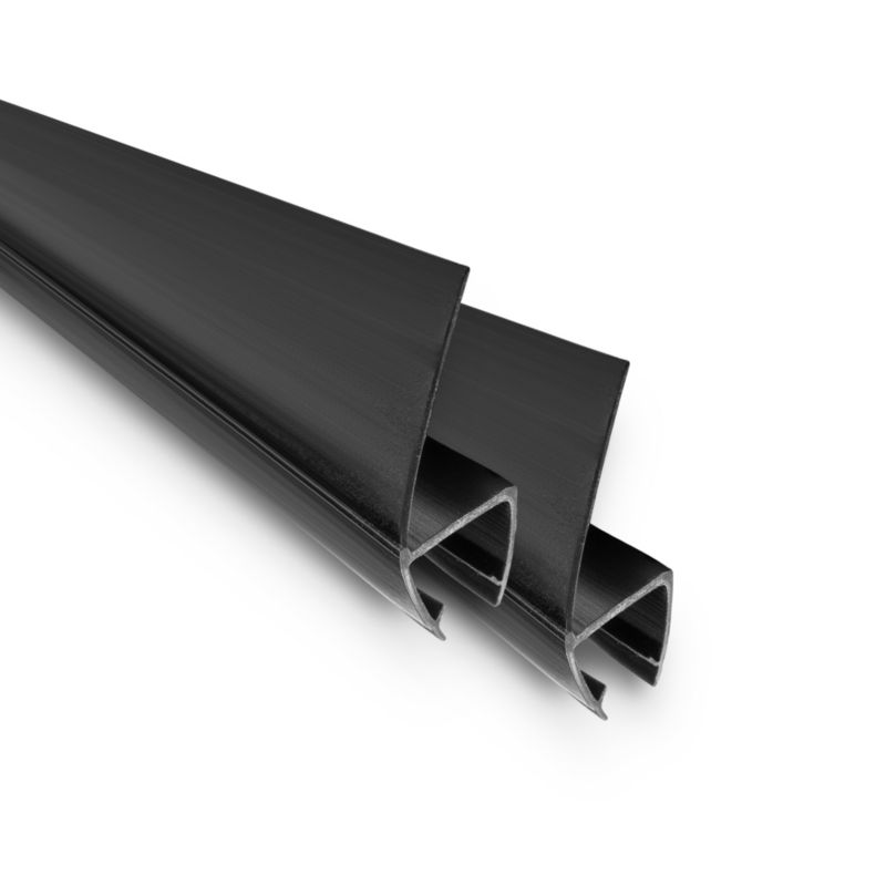 Uszczelka piórkowa Armazi do szyby 5-6 mm 180 czarna 2 szt. | Majsterkowanie w Castoramie