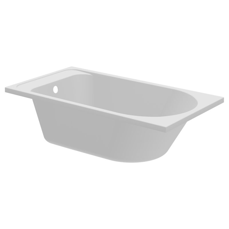 Wanna akrylowa GoodHome Cavally 130 x 70 cm biała | Majsterkowanie w ...
