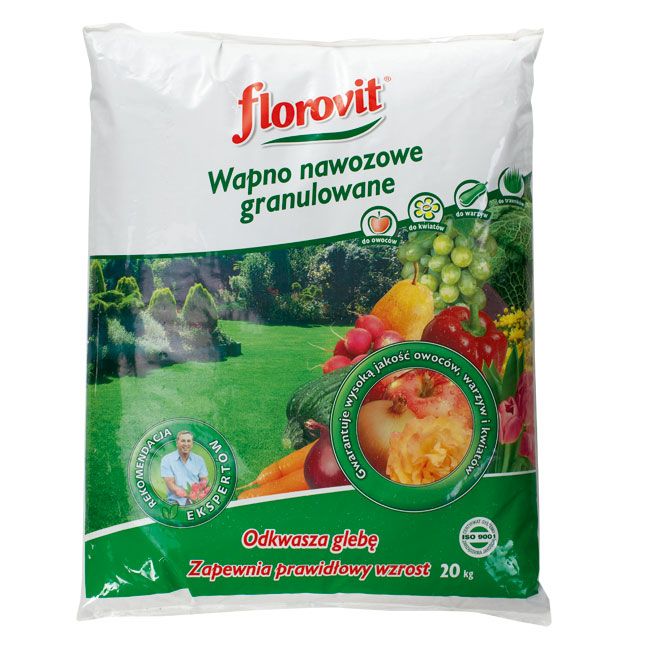 Wapno nawozowe Florovit 20 kg granulowane | Majsterkowanie w Castoramie
