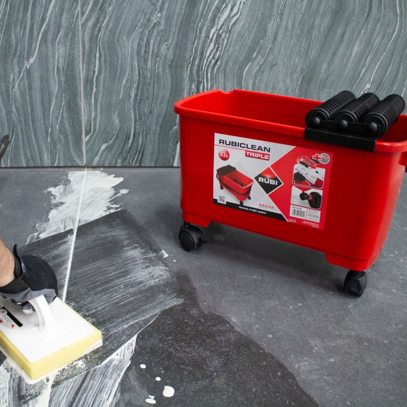 Wiadro Rubi Rubiclean Triple Superpro 22 l