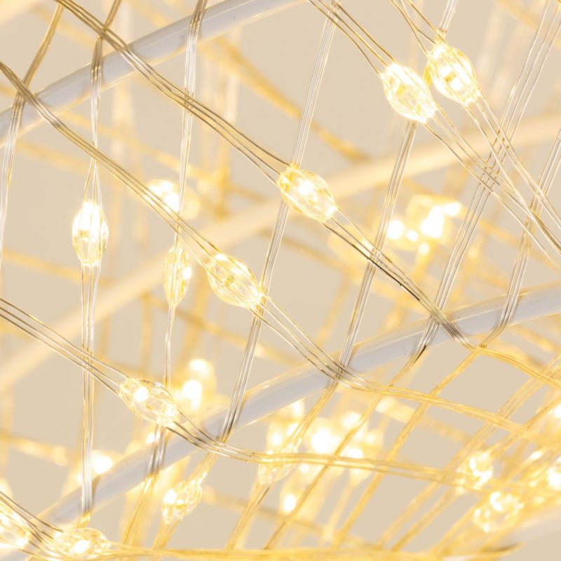 Wieniec świąteczny Springos LED dekoracja świetlna na drzwi 45 cm ...