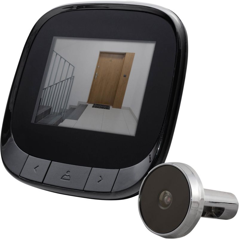 Wizjer cyfrowy Gerda Optic 2,4" czarny | Majsterkowanie w Castoramie