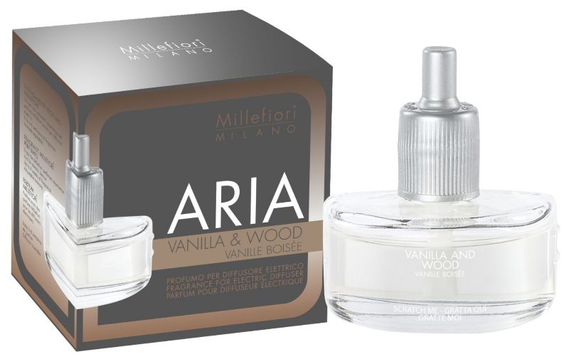 Wkład do dyfuzora elektrycznego MILLEFIORI Milano ARIA Vanilla & Wood 20ml