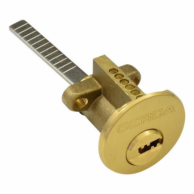 Wkładka bębenkowa Gerda RIM M1 okrągła mosiądz