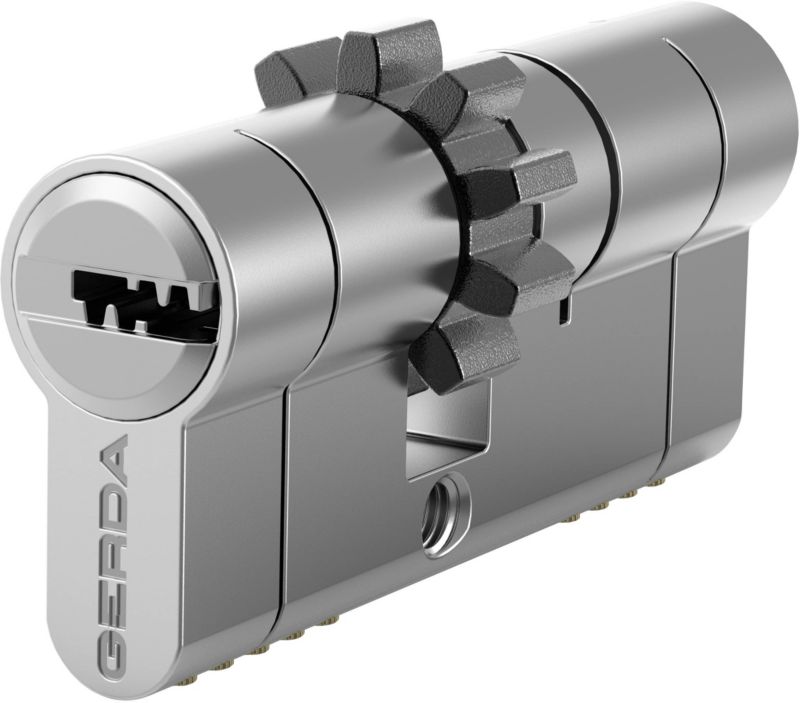 Wkładka Gerda Exxo Z30 x 45 mm nikiel | Majsterkowanie w Castoramie