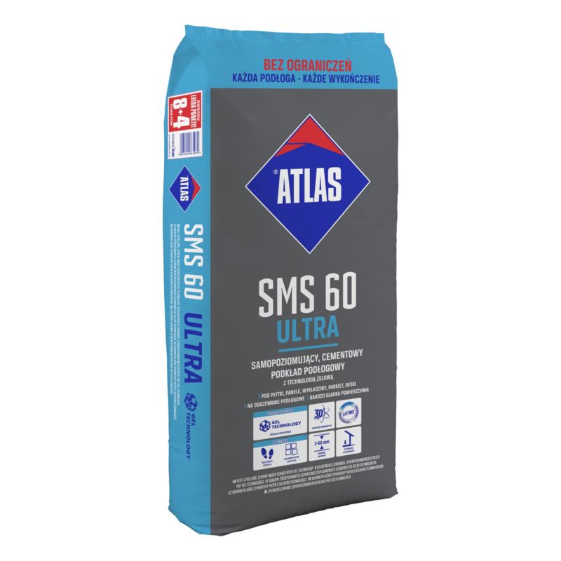Wylewka samopoziomująca Atlas SMS 60 Ultra 25 kg