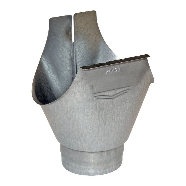 Wylot rynny średnica 127 mm ocynkowany | Majsterkowanie w Castoramie