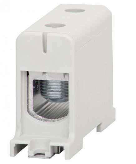 Złączka szynowa F-Elektro 1-torowa 35mm2 - 150mm2 Al/Cu szara ZU F2 ...