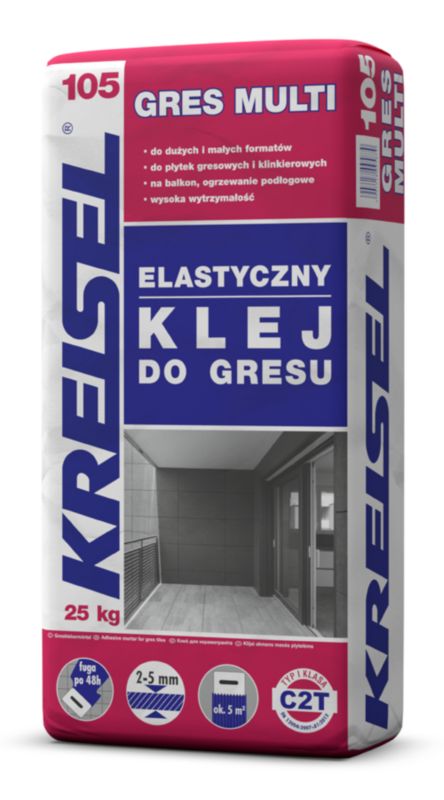 Zaprawa klejowa Kreisel Gres Multi 105 25 kg
