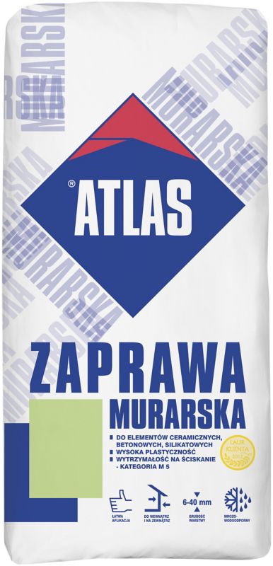 Zaprawa murarska Atlas 25 kg | Majsterkowanie w Castoramie