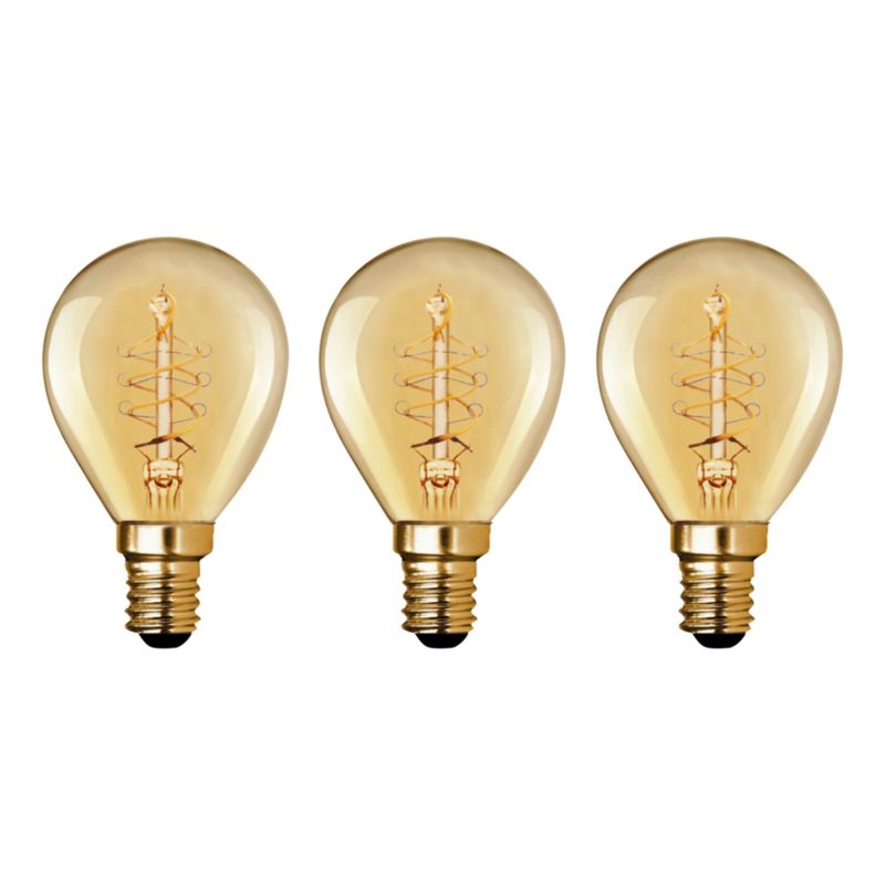 Żarówka LED Diall Filament P45 E14 180 lm 1800 K amber | Majsterkowanie ...