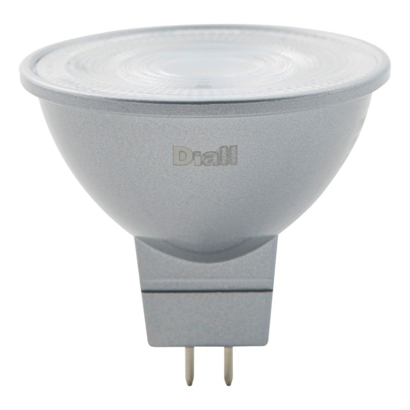 Żarówka LED Diall MR16/GU5.3 8 W 621 lm przezroczysta barwa ciepła DIM ... Żarówka LED Diall MR16/GU5.3 8 W 621 lm przezroczysta barwa ciepła DIM ...