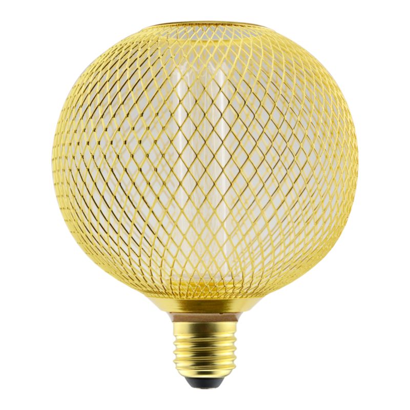 Żarówka LED Jacobsen G125 E27 230 lm 1800 K złota | Majsterkowanie w ...